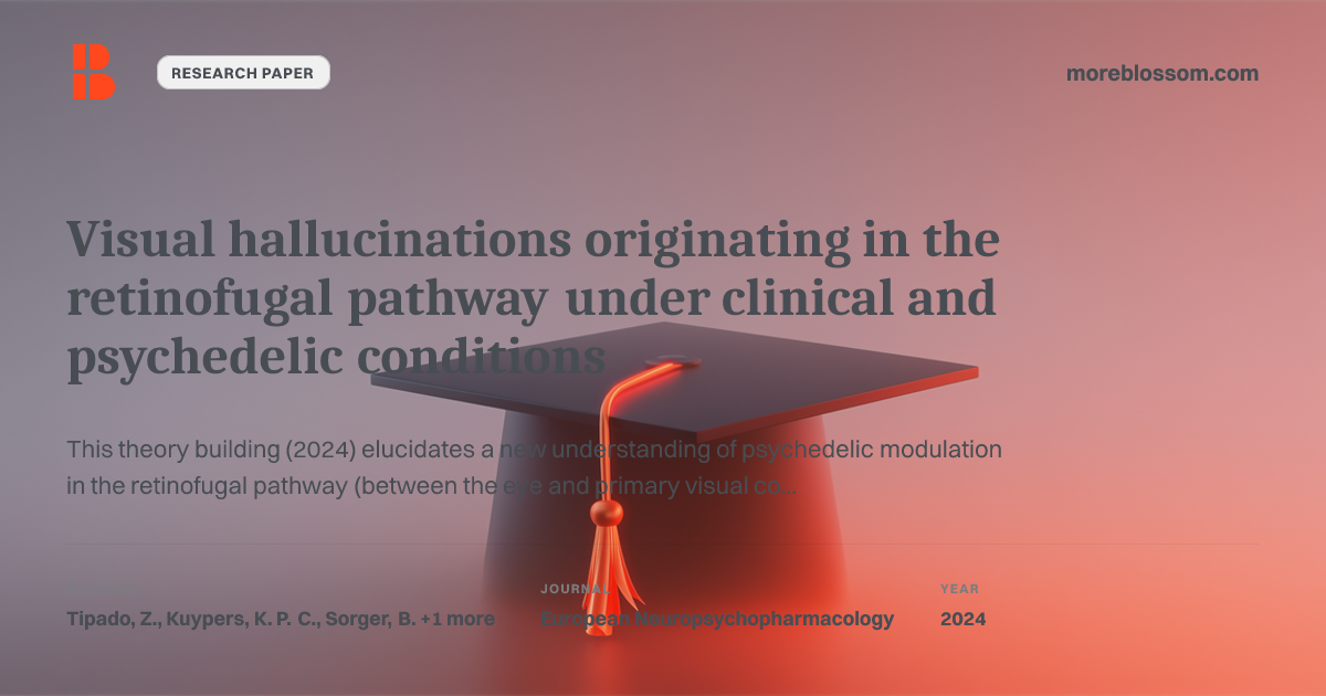 Visual hallucinations originating in the retinofugal pathway under ...
